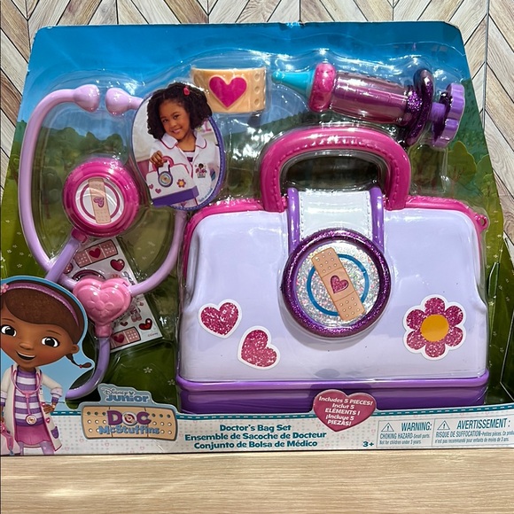 Disney | Toys | Disney Doc Mcstuffins Play Doctor Bag Set | Poshmark